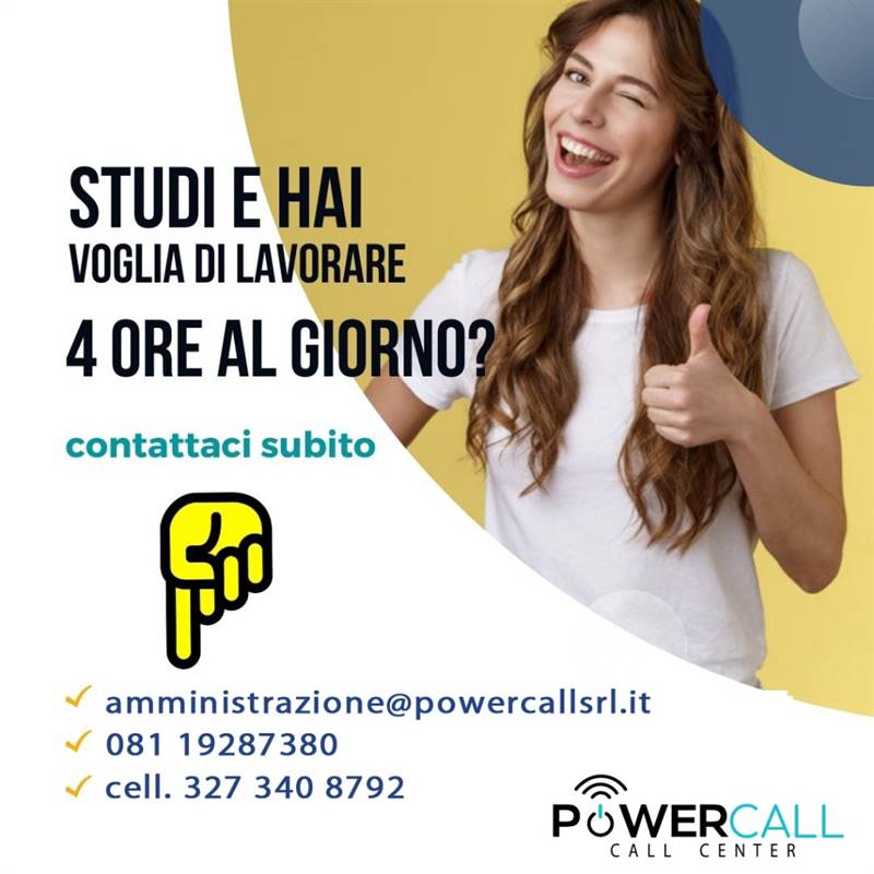 Operatore/operatrice Call center - offro a Napoli